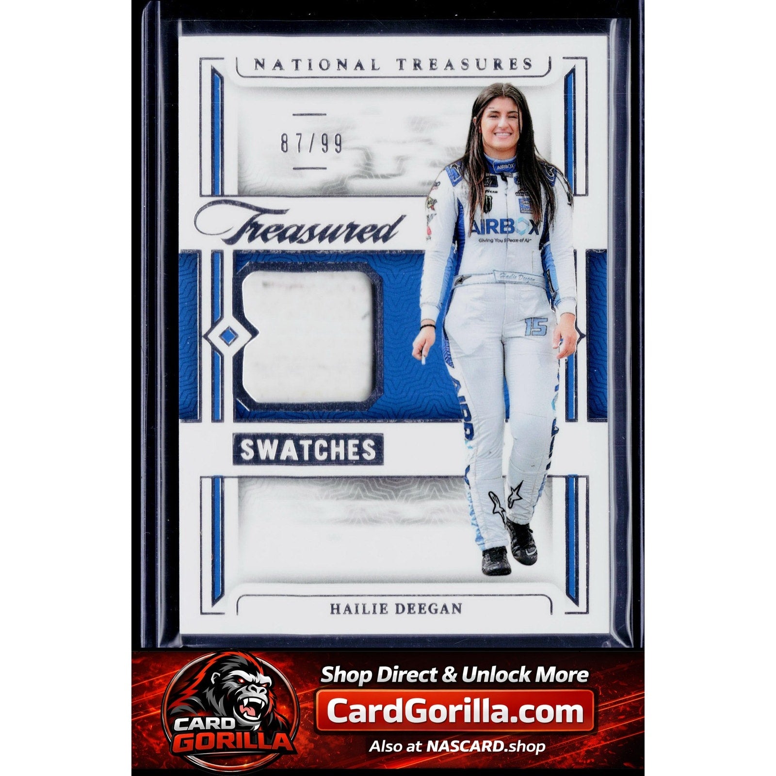 2024 Panini National Treasures #TS-HDG Hailie Deegan Treasured Swatche ...