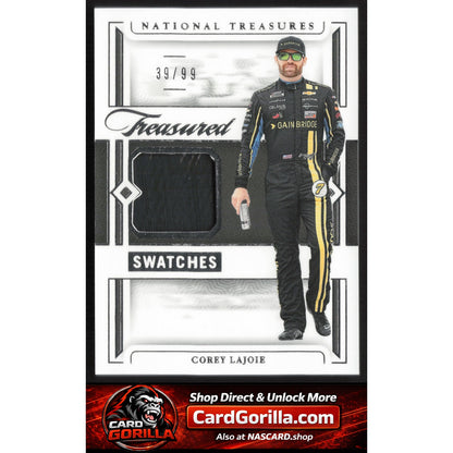 2024 Panini National Treasures #TS-CLJ Corey LaJoie Treasured Swatches ...